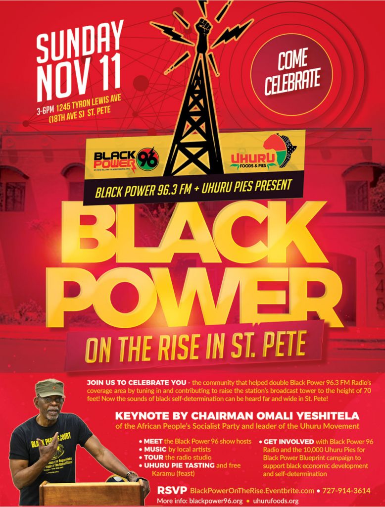 Black Power on the Rise in St. Pete - Black Power 96.3 LPFM